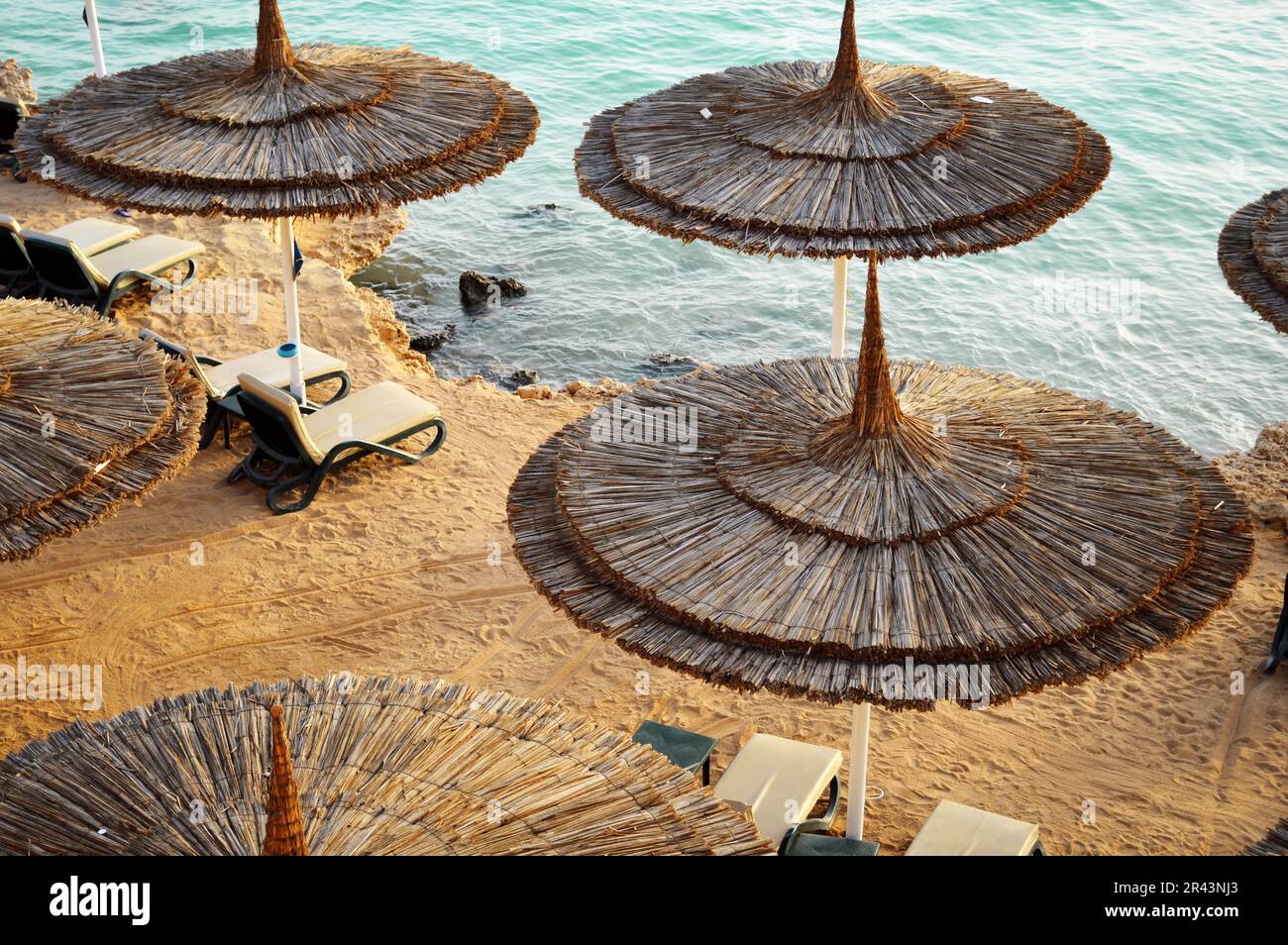 Sea beach during hot summer day Stock Photo - Alamy