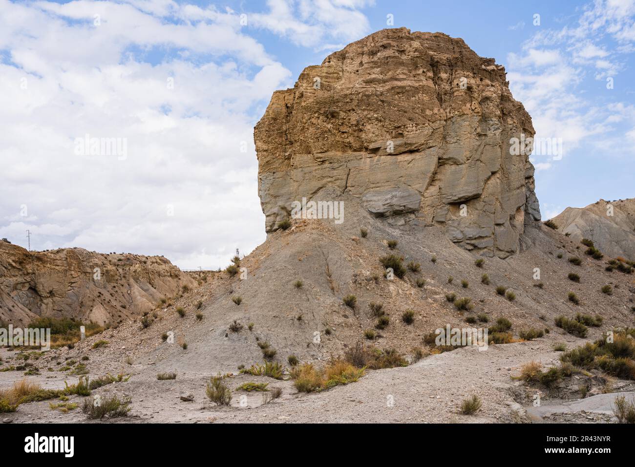 Barranco del Cautivo, Tabernas Desert, Tabernas, Spain Stock Photo - Alamy