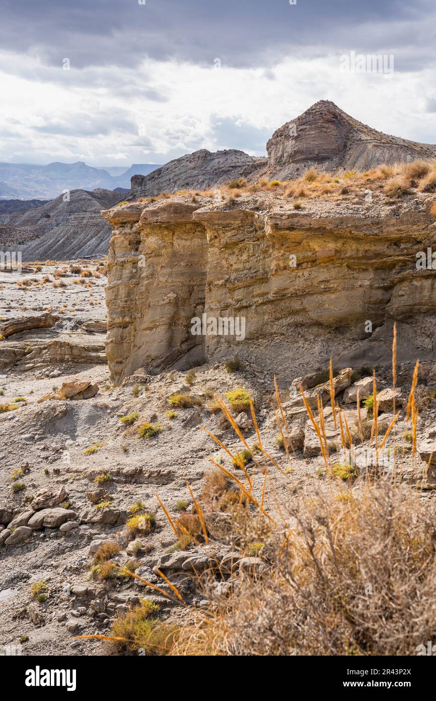Las Salinas, Tabernas Desert, Tabernas, Spain Stock Photo - Alamy