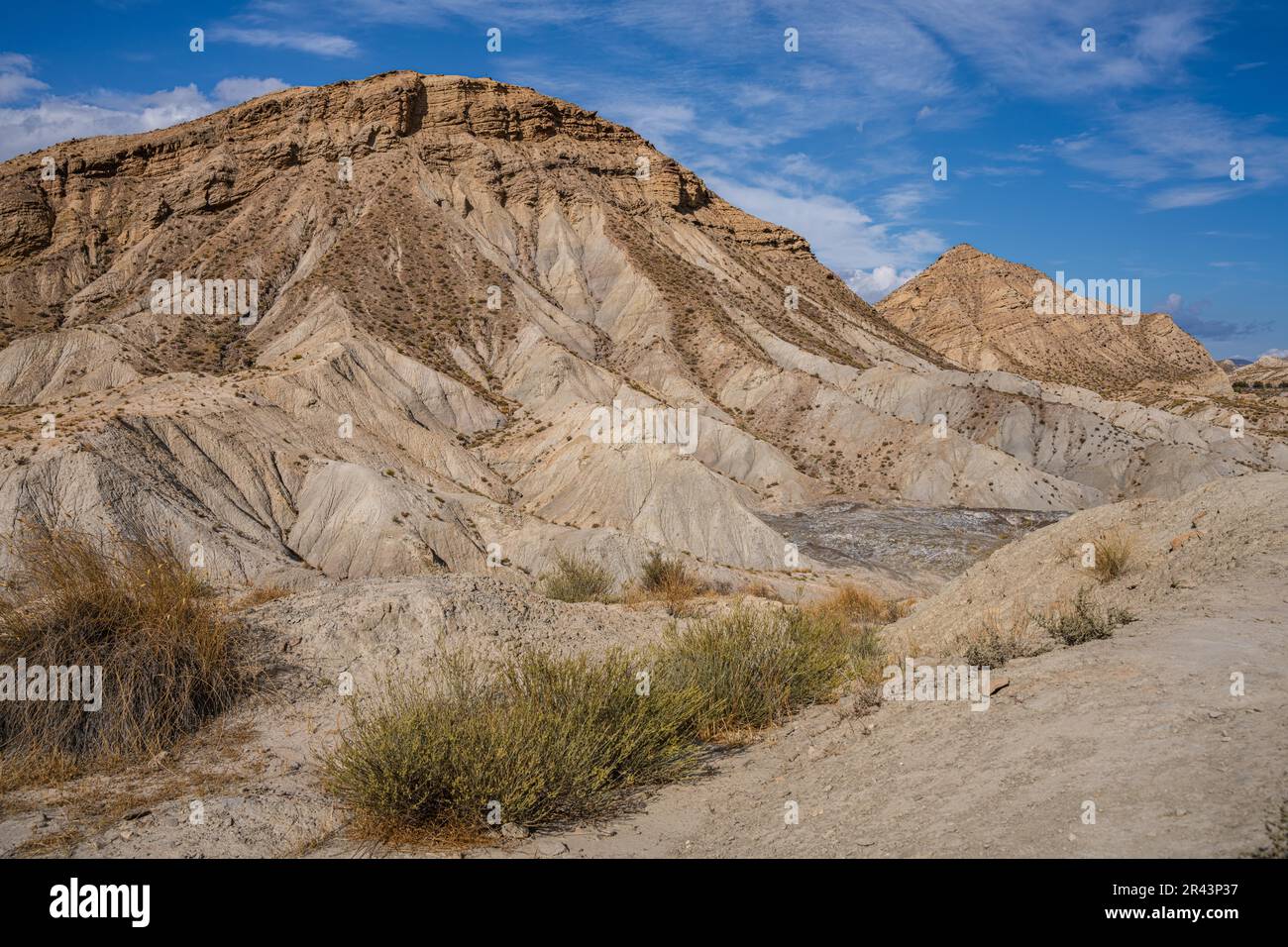 Las Salinas, Tabernas Desert, Tabernas, Spain Stock Photo - Alamy