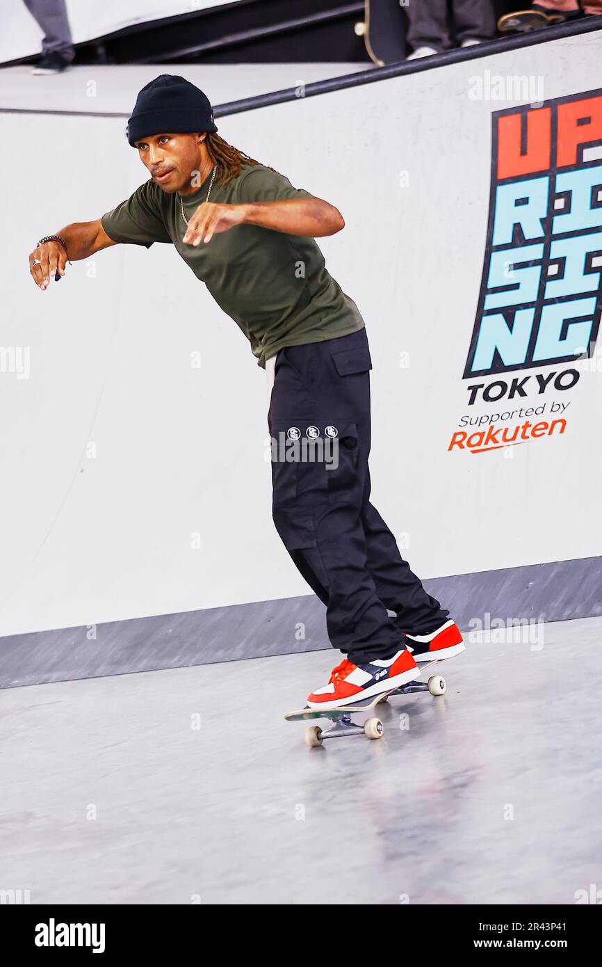 Tokyo, Japan. 26th May, 2023. Brandon Turner (USA) in action during the Men's Qualifiers ...