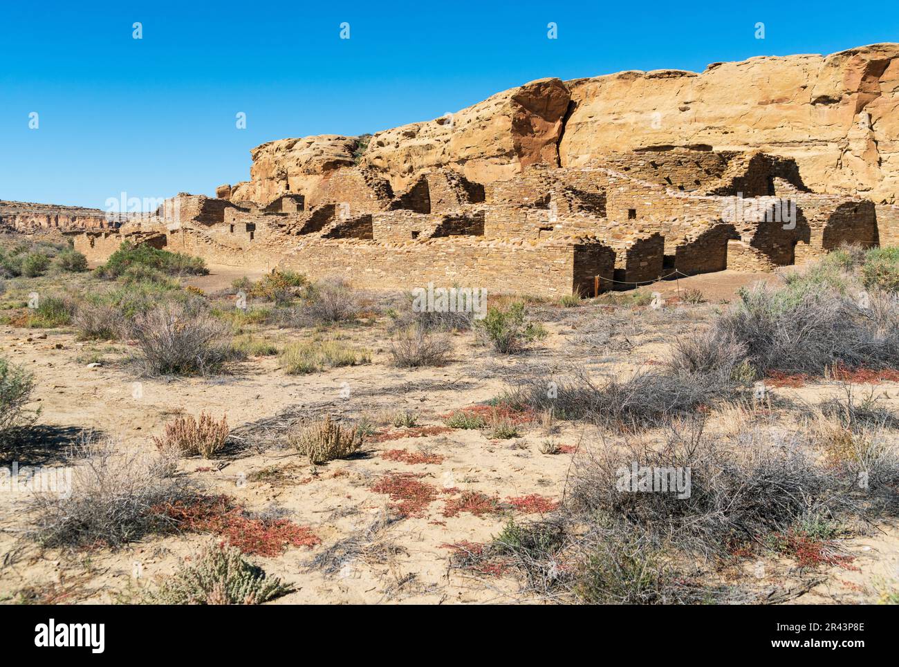 Chetro Ketl at Chaco Culture National Historical Park Stock Photo - Alamy