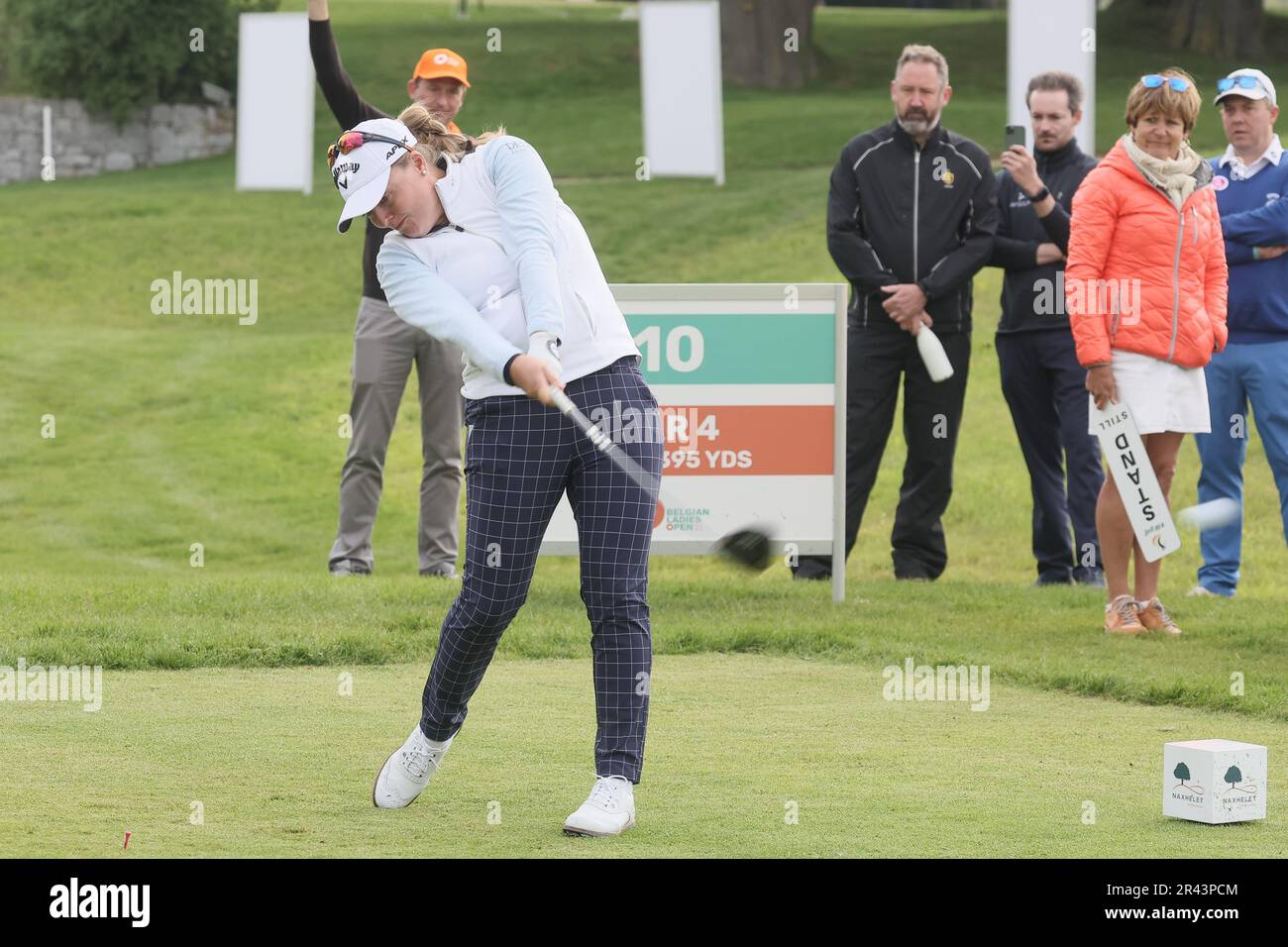 Wanze, Belgium. 26th May, 2023. Manon De Roey pictured during the ...