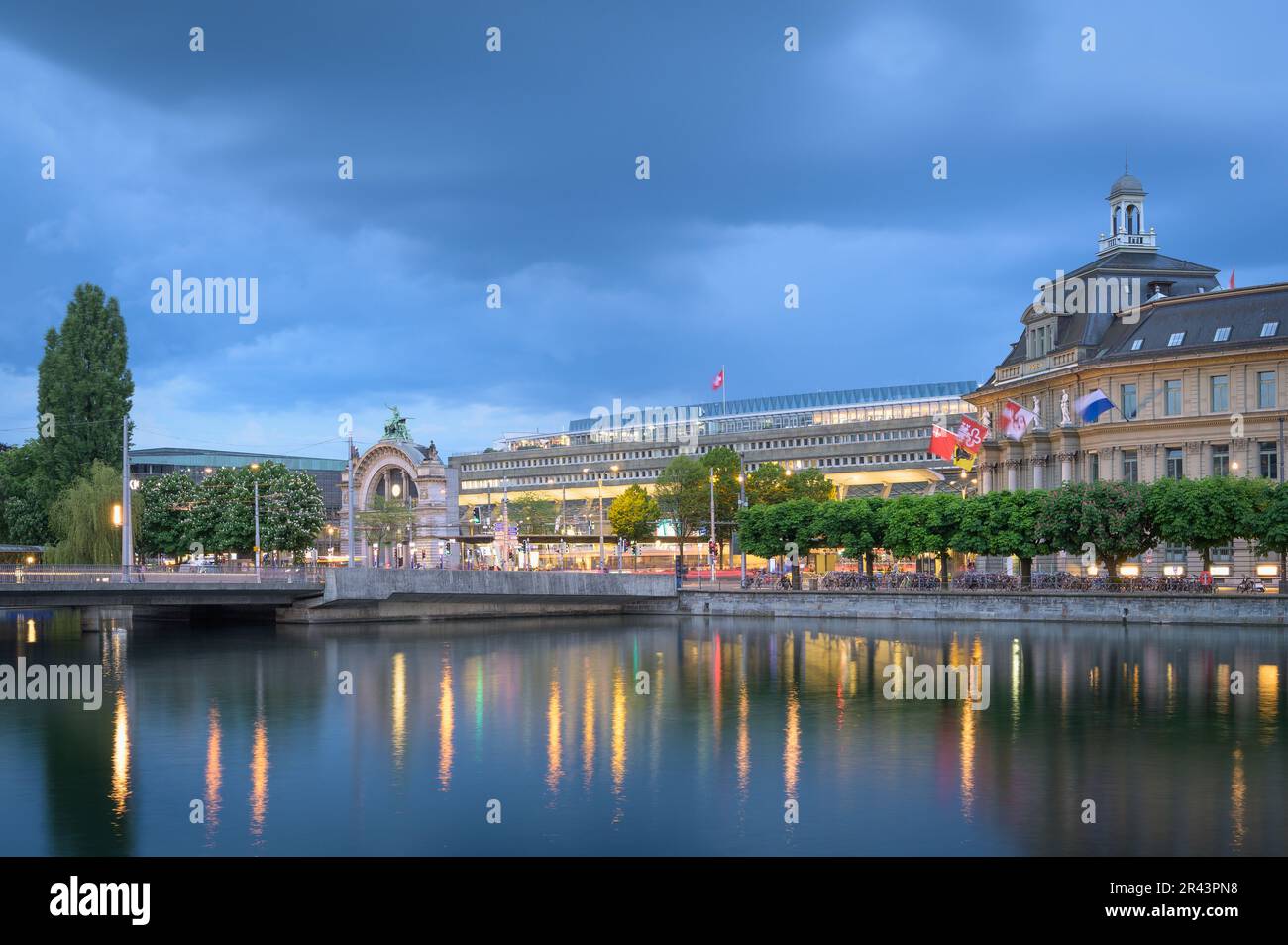 The Spectacular Vistas of Lucerne's Railway Station, Switzerland's ...
