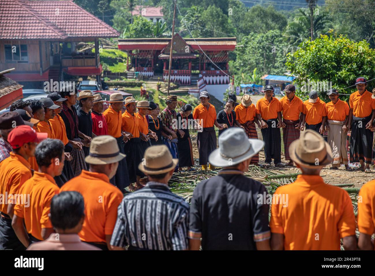 Toraja funeral ceremony, Tana Toraja, Sulawesi, Indonesia Stock Photo ...