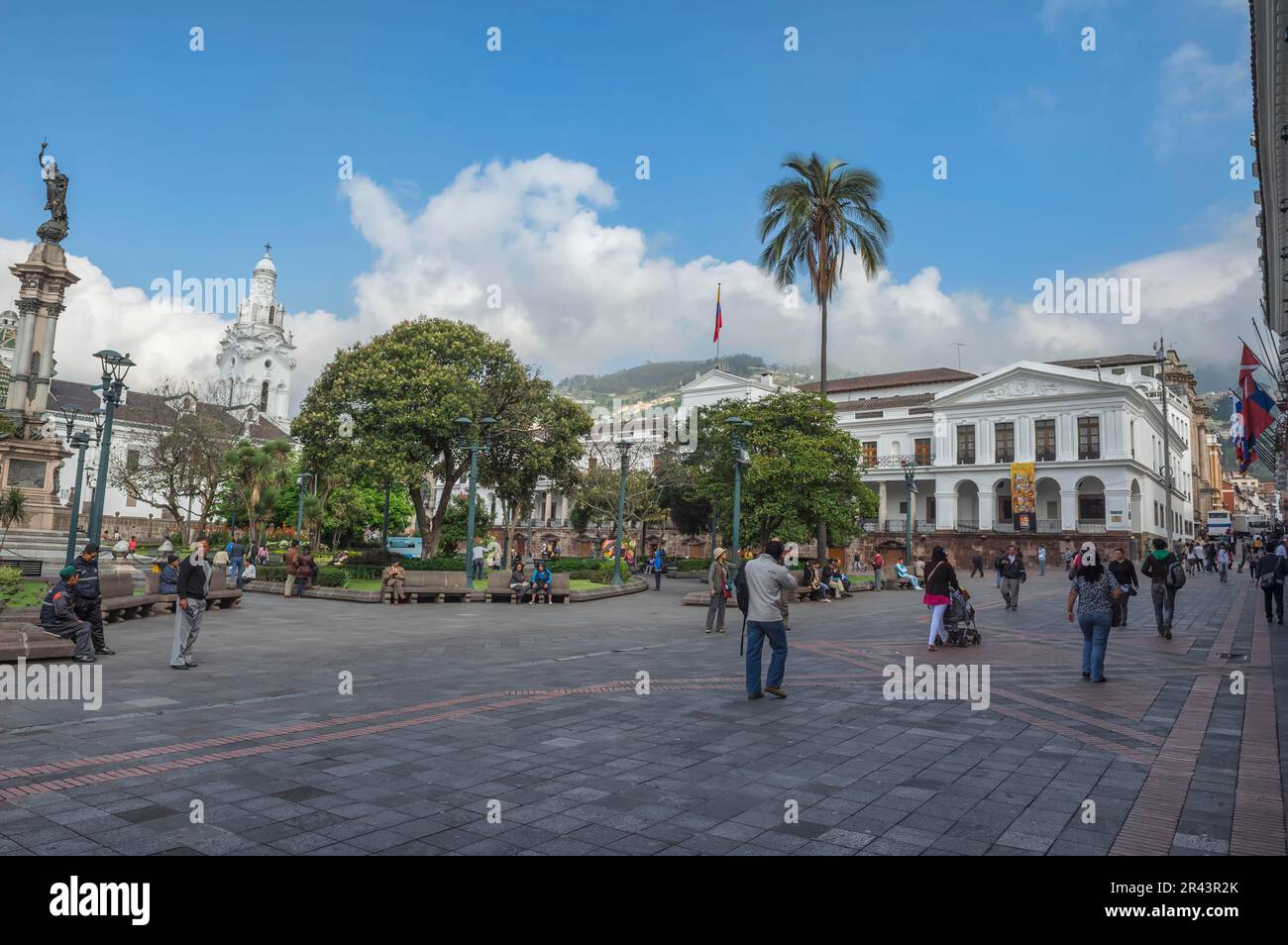 Independence Square, Quito, Pichincha Province, Ecuador, Unesco World ...