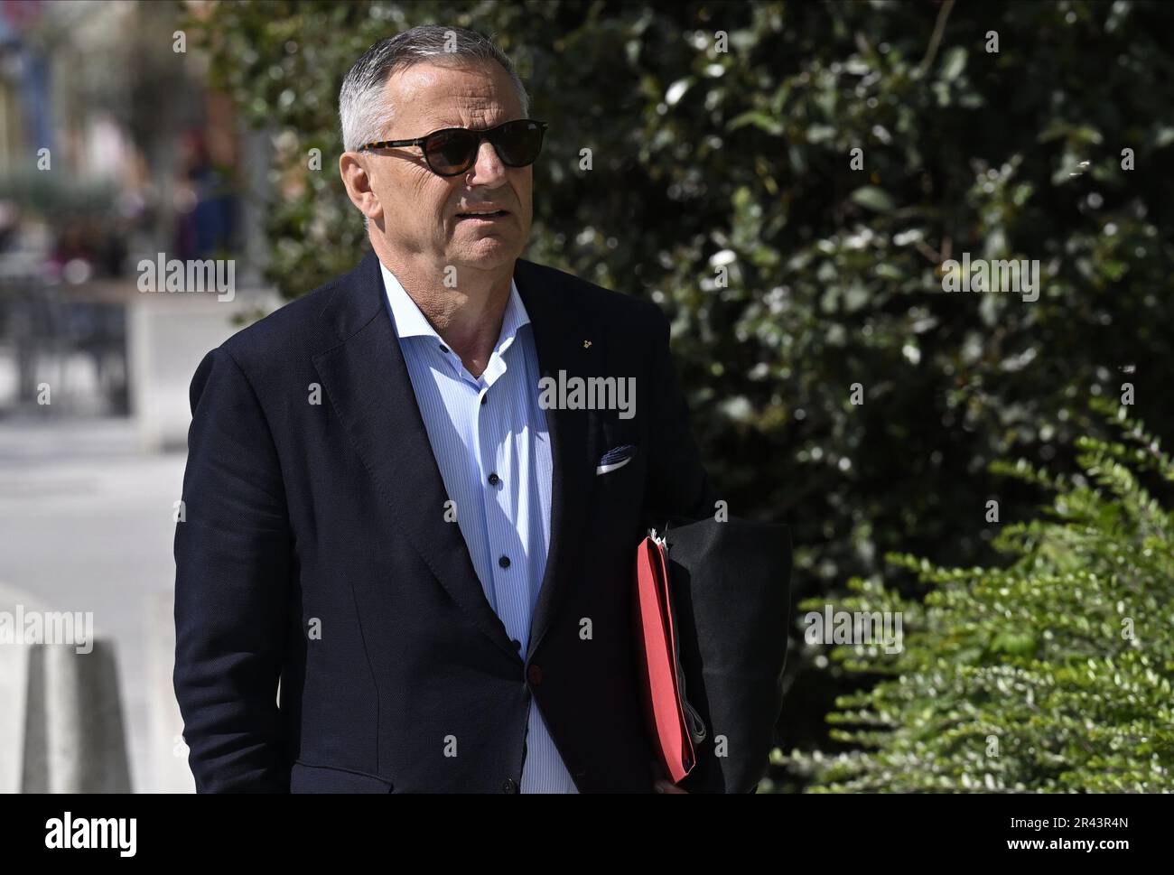Antwerp, Belgium. 26th May, 2023. Lawyer Jan De Man arrives for the ...
