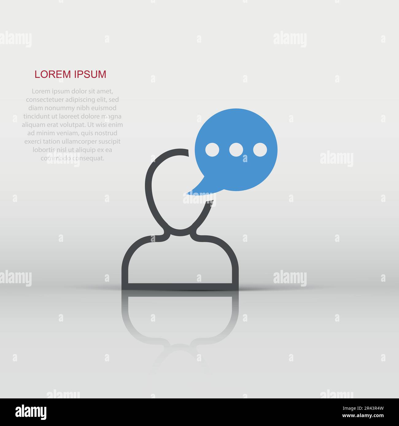 Concentration contemplate Stock Vector Images - Alamy