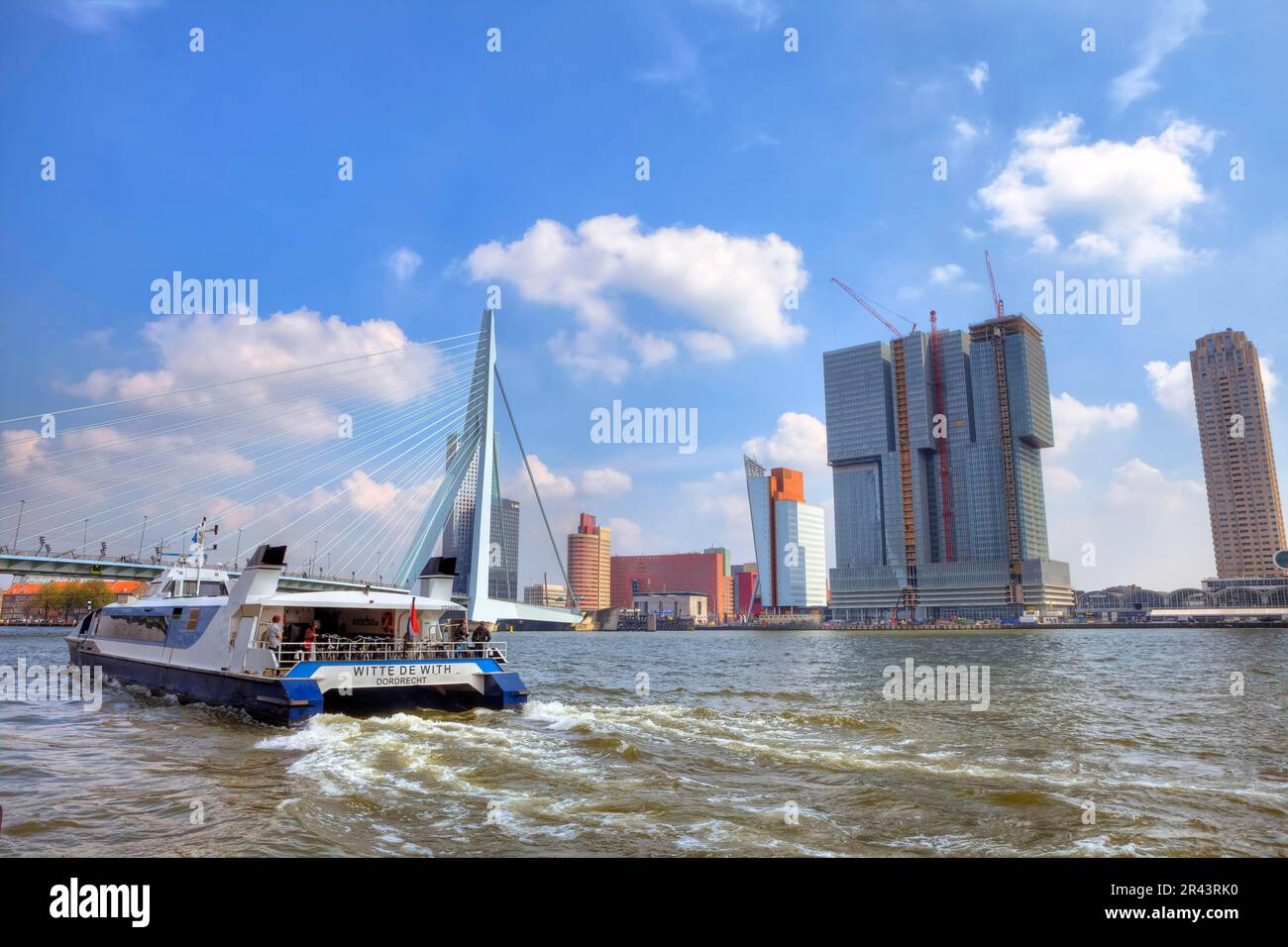 Erasmusbrug, Rottderdam, South Holland, Netherlands Stock Photo - Alamy