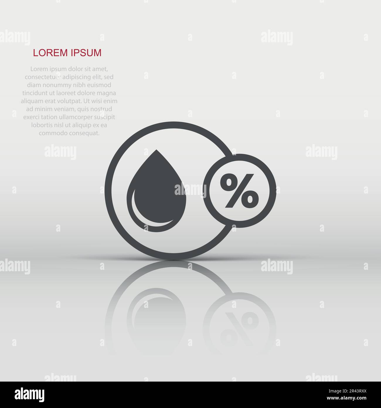 Dew point icon vector vectors Stock Vector Images - Alamy