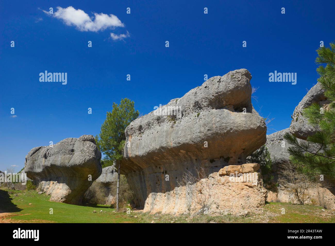 Ciudad Encantada, Enchanted City, Rock Formations, Serrania de Cuenca ...