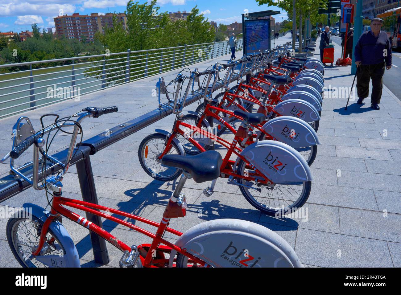 Bike rental system hi-res stock photography and images - Alamy