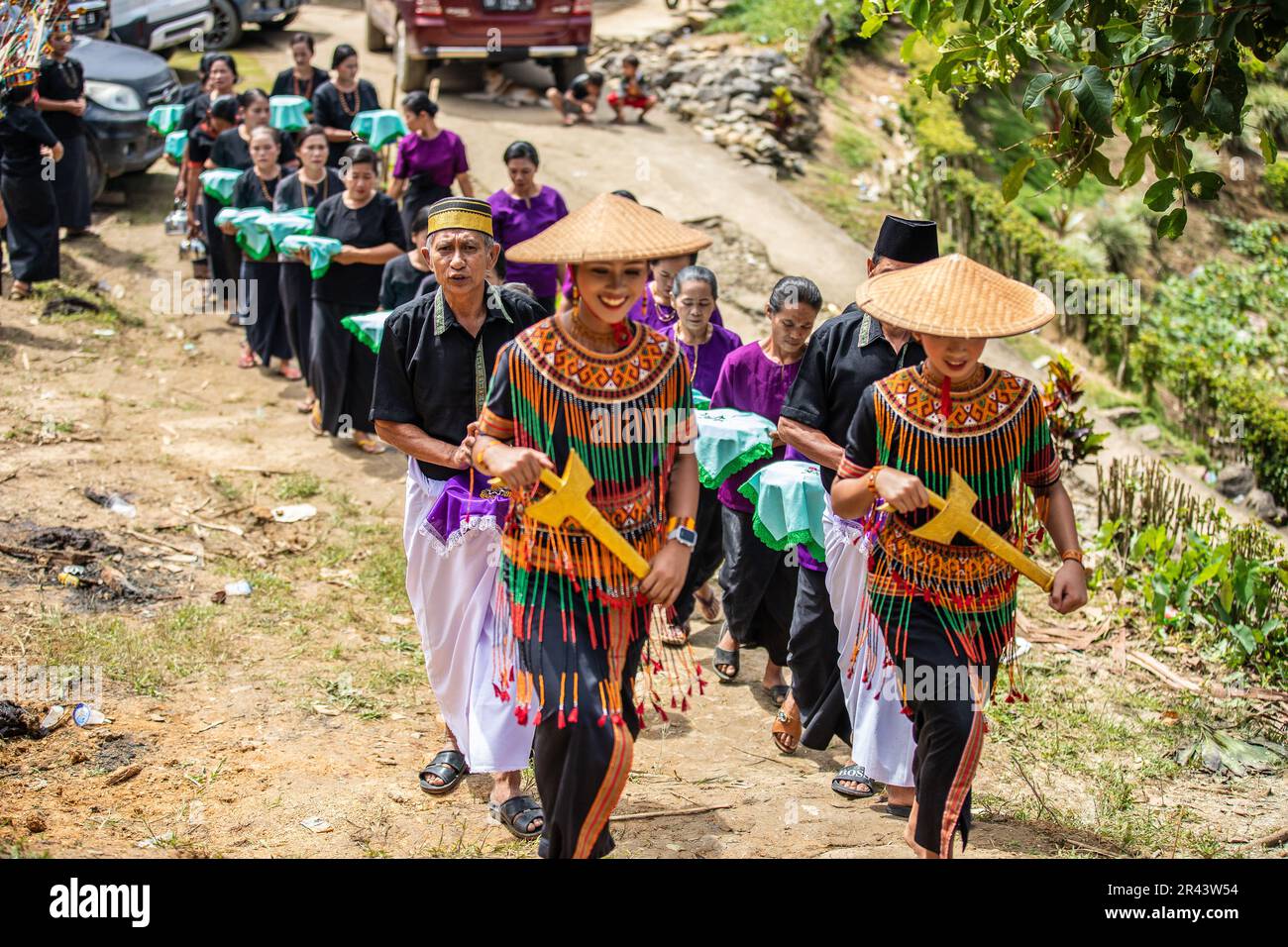 Toraja funeral ceremony, Tana Toraja, Sulawesi, Indonesia Stock Photo ...