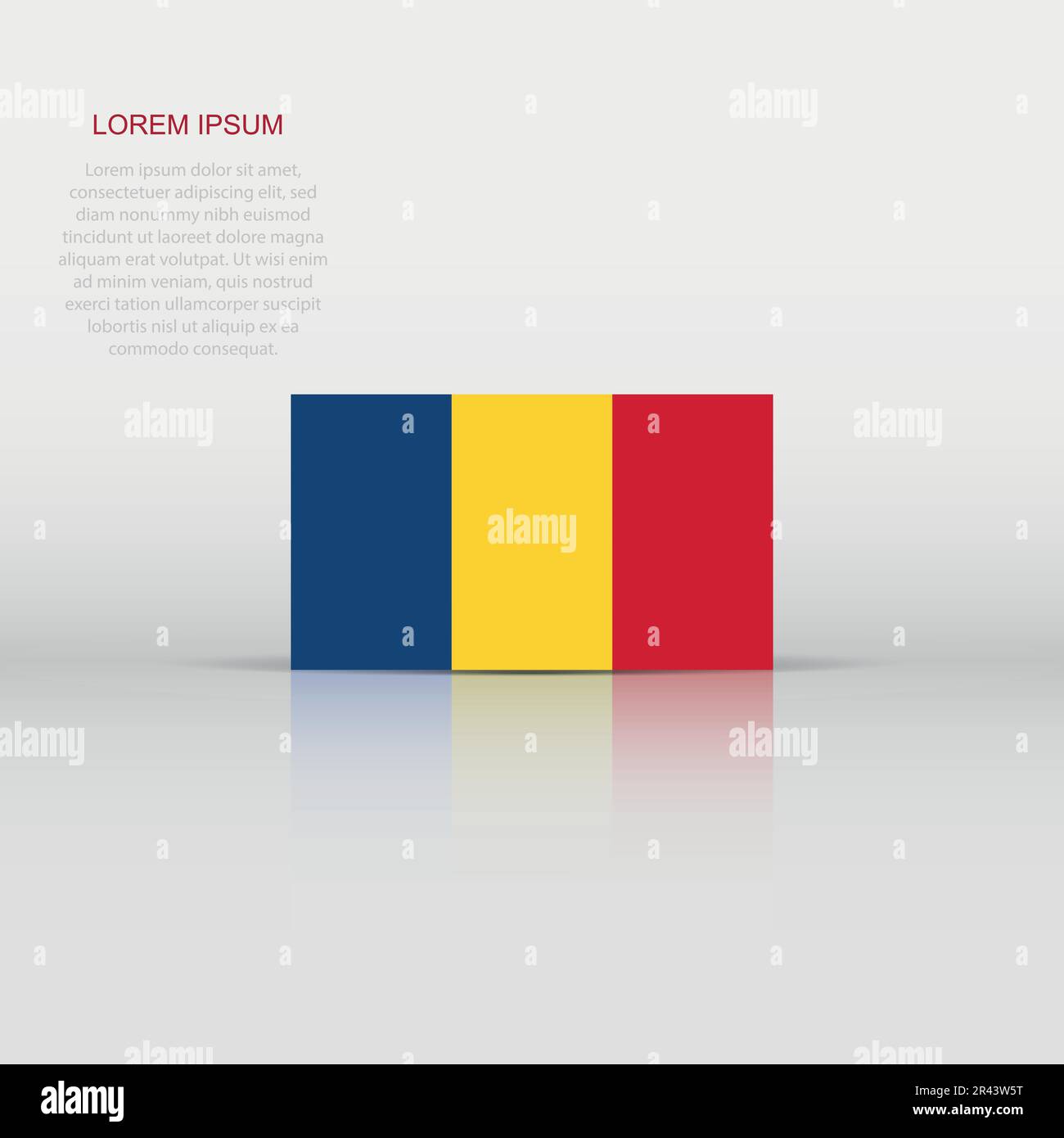 Romanian state flag Stock Vector Images - Alamy