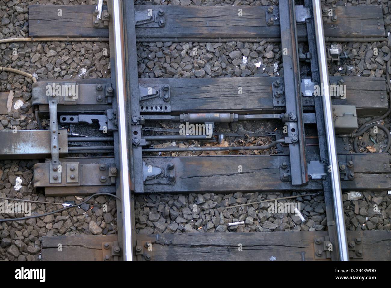 Switch, Tracks, Berlin, Germany Stock Photo - Alamy