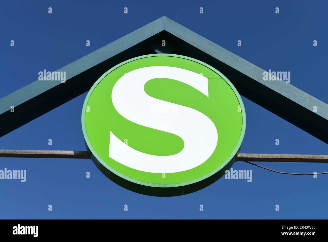 Logo, S-Bahn, Berlin, Germany, Tramway Stock Photo - Alamy