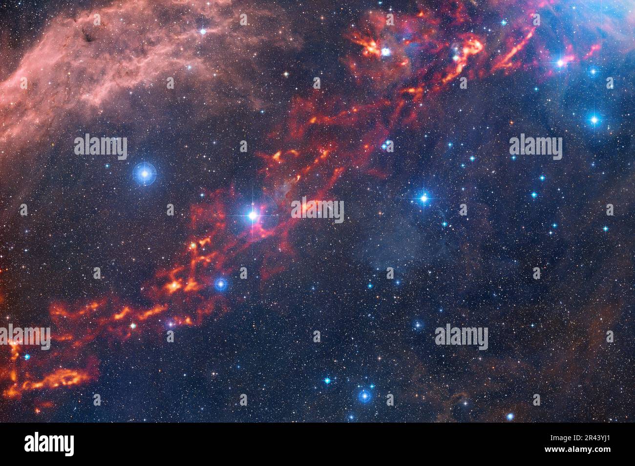 Cluster of stars. Starfield. Nebula. Elements of this image furnished ...