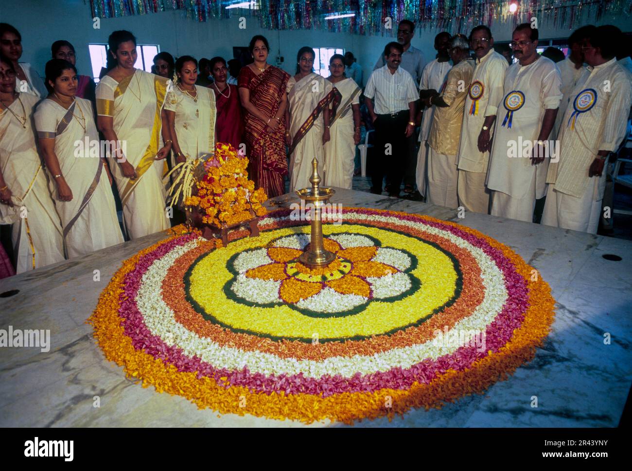 Onam celebration, Kerala, South India, India, Asia Stock Photo - Alamy