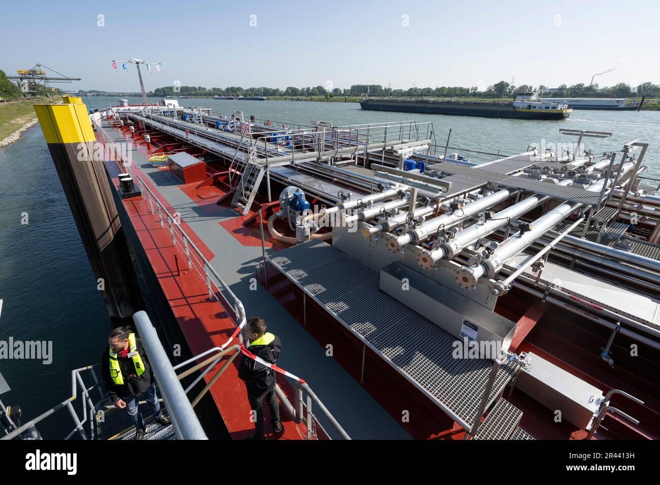 Ludwigshafen, Germany. 26th May, 2023. The tanker "Stolt Ludwigshafen ...