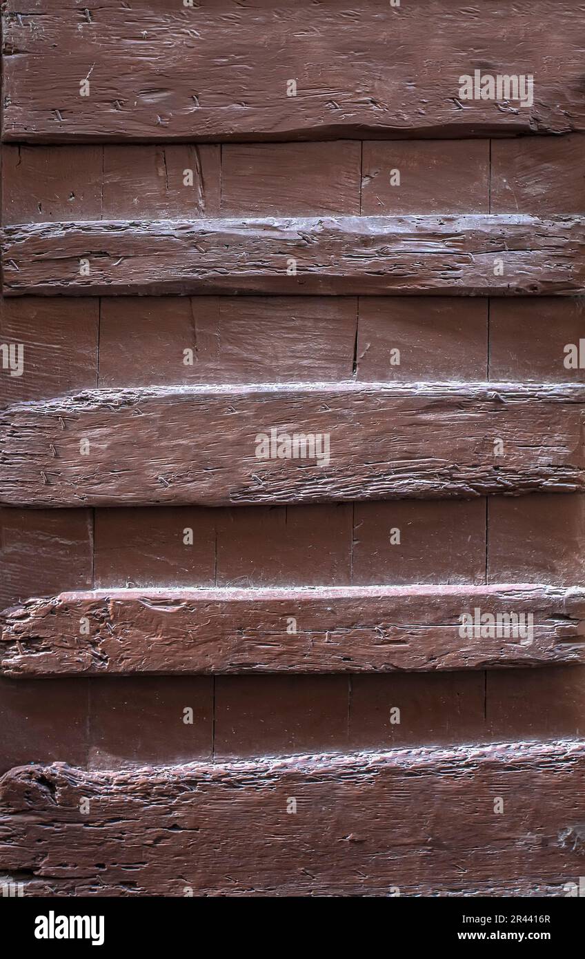 The brown wood plank texture for background Stock Photo - Alamy