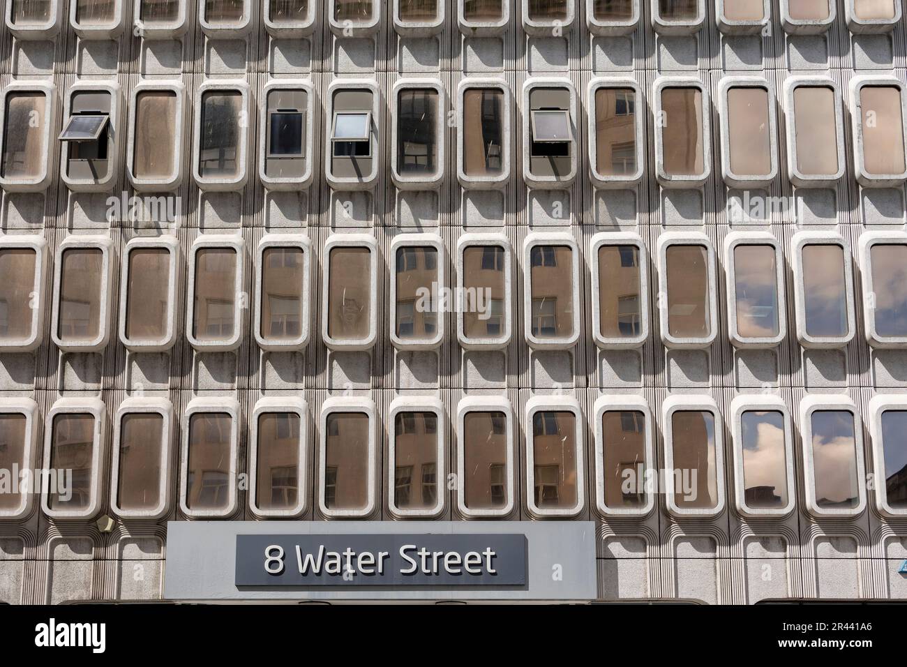 Liverpool, united kingdom May, 16, 2023 8 Water street Office Building ...