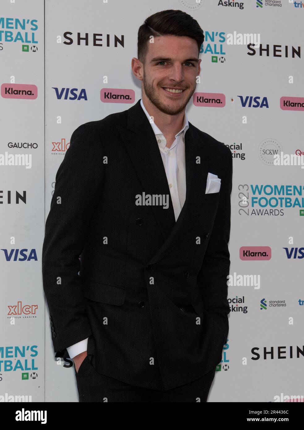 London, United Kingdom, 25th May, 2023. Declan Rice at the red carpet ...