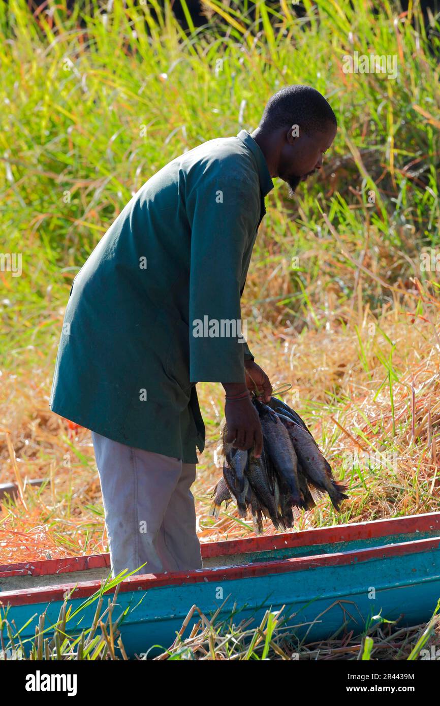 Fishing the okavango hi-res stock photography and images - Alamy