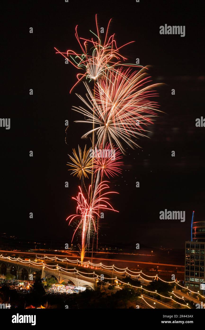 Tempe arizona fireworks hi-res stock photography and images - Alamy