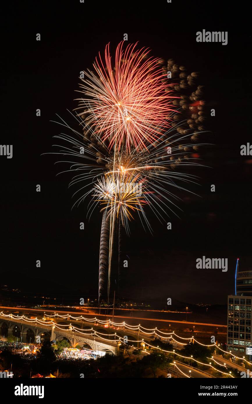 Tempe arizona fireworks hi-res stock photography and images - Alamy
