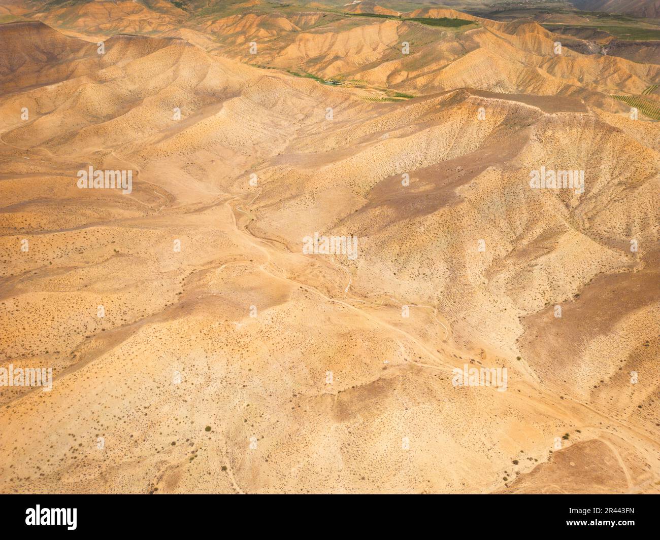 Aerial view mountain texture background. Drone view mountain valley ...