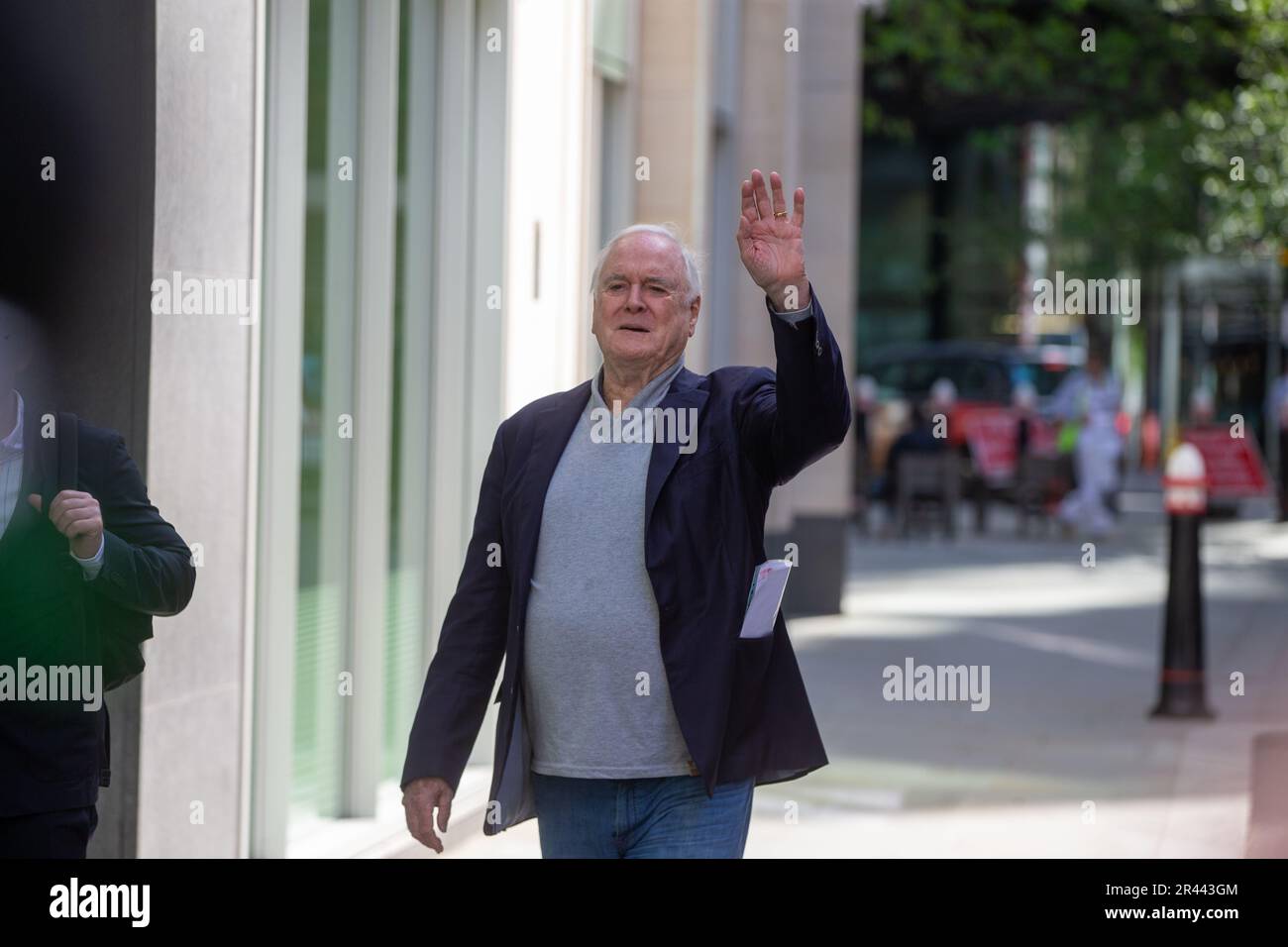London, England, UK. 26th May, 2023. JOHN CLEESE is seen arriving at ...