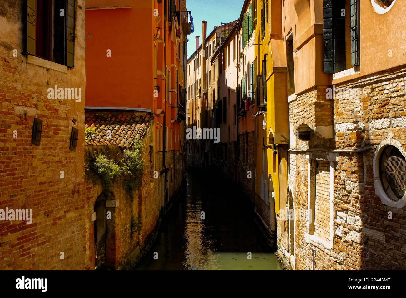 Venezia, colorful streets of Venice Stock Photo - Alamy