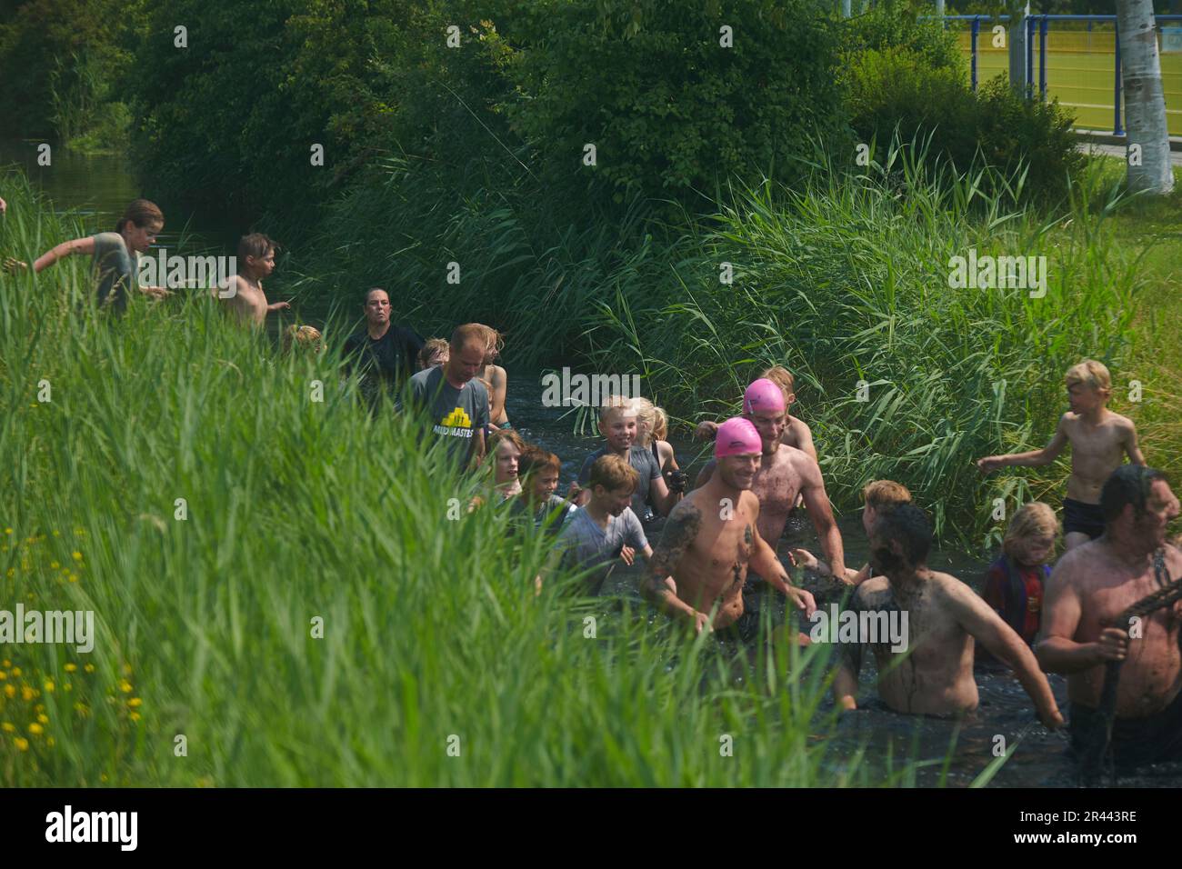 Muddy ditch hi-res stock photography and images - Alamy