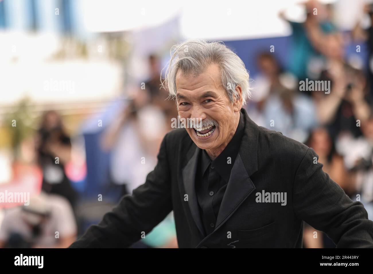 Min Tanaka poses for photographers at the photo call for the film ...