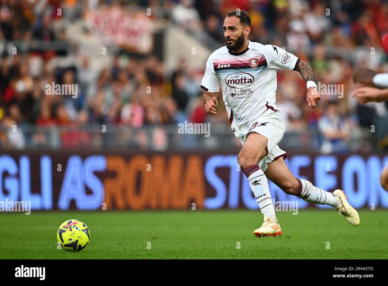 Grigoris Kastanos of US Salernitana in action during the Serie A match ...