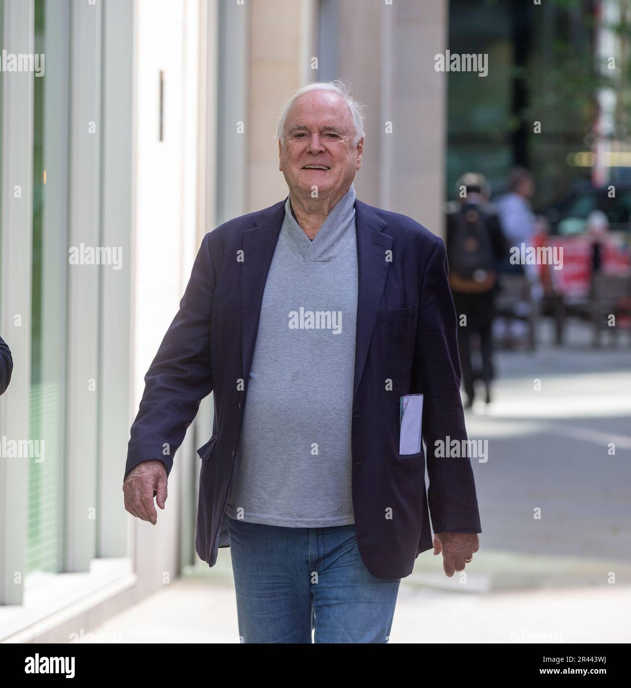 London, England, UK. 26th May, 2023. JOHN CLEESE is seen arriving at ...