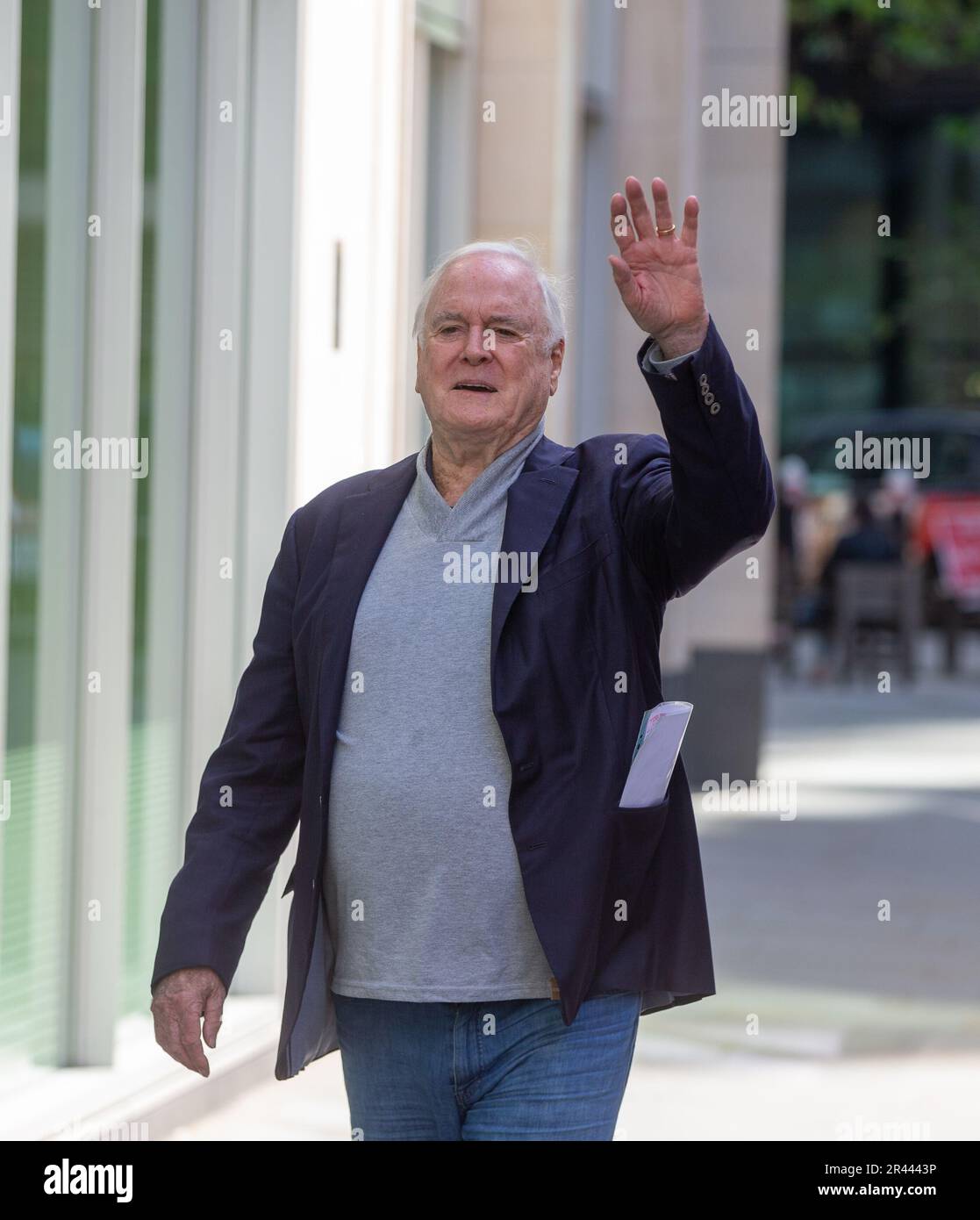 London, England, UK. 26th May, 2023. JOHN CLEESE is seen arriving at ...
