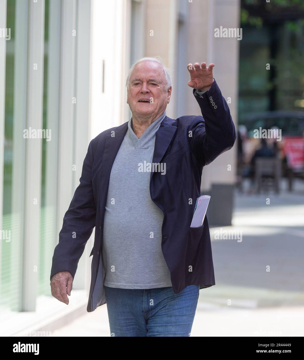 London, England, UK. 26th May, 2023. JOHN CLEESE is seen arriving at ...