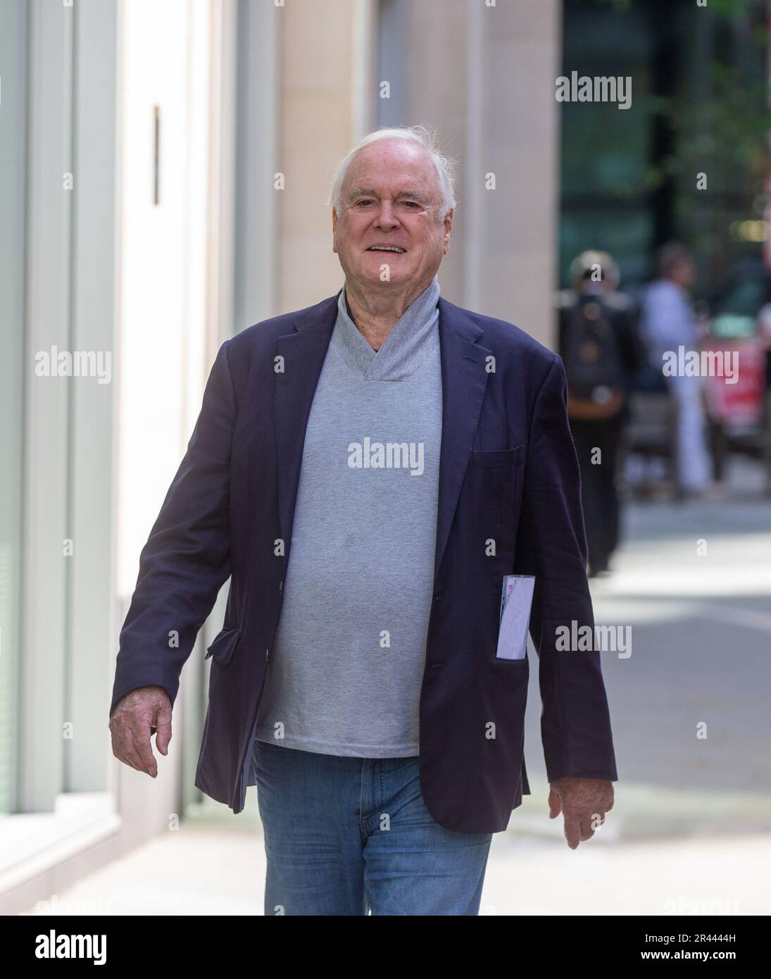 London, England, UK. 26th May, 2023. JOHN CLEESE is seen arriving at ...