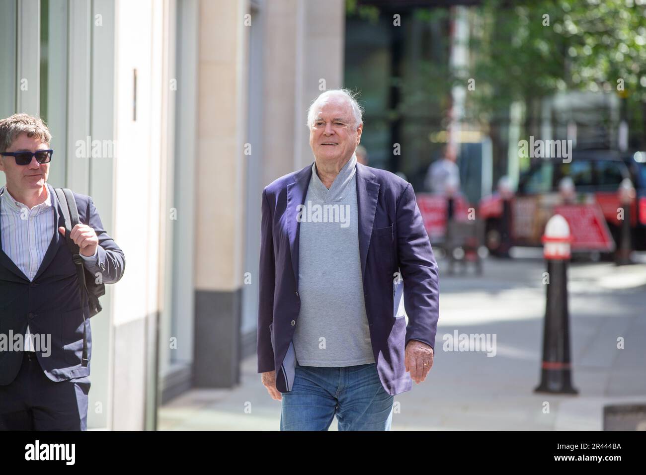London, England, UK. 26th May, 2023. JOHN CLEESE is seen arriving at ...