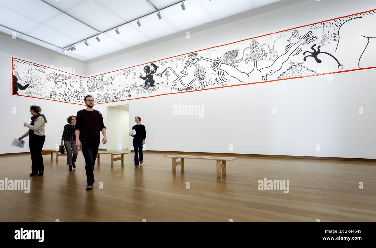 Amsterdam, The Netherlands. May 26, 2023. A 38 meter long work of art ...