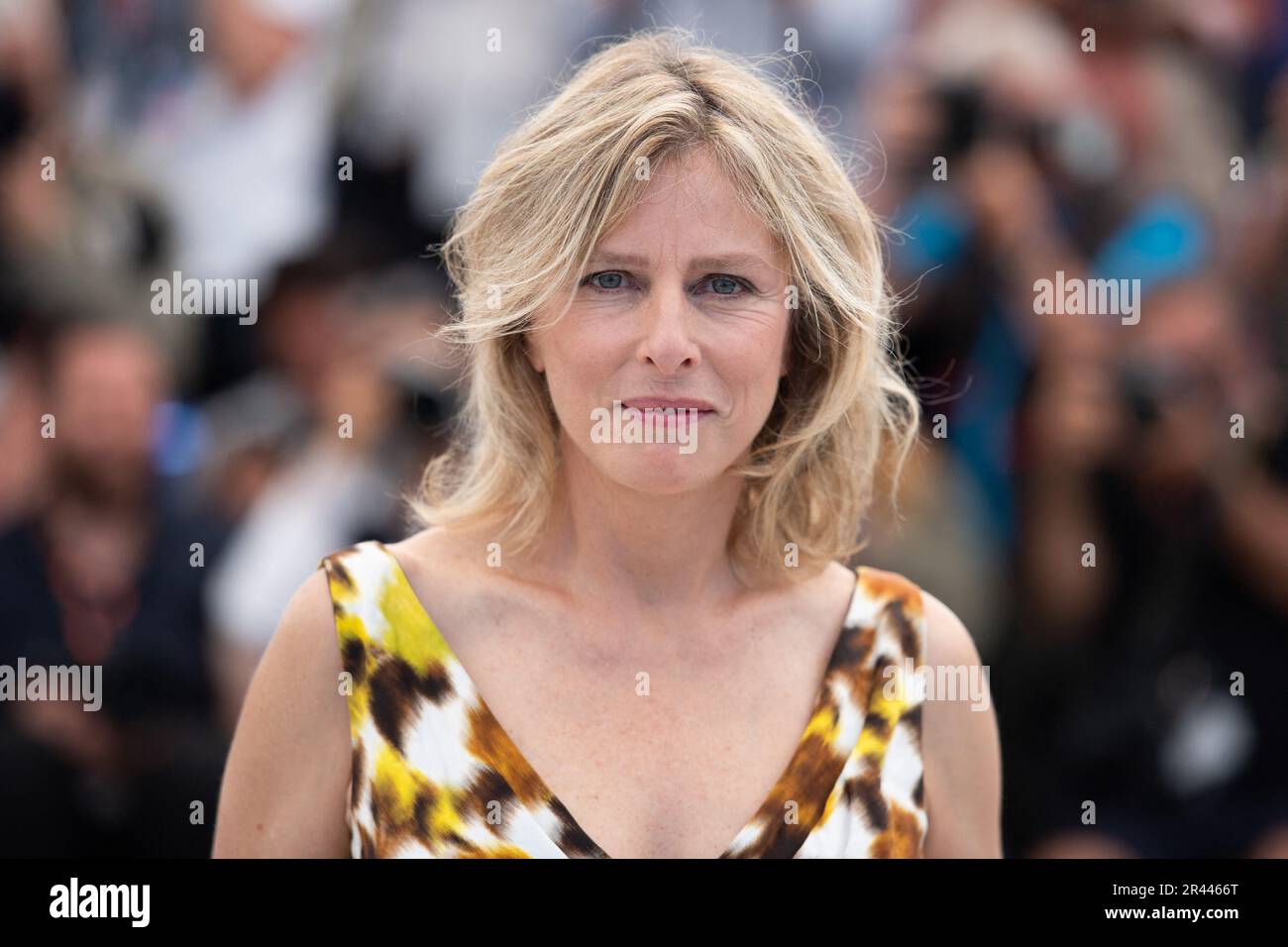 Cannes, France. 25th May, 2023. Karin Viard attending the Une Nuit ...