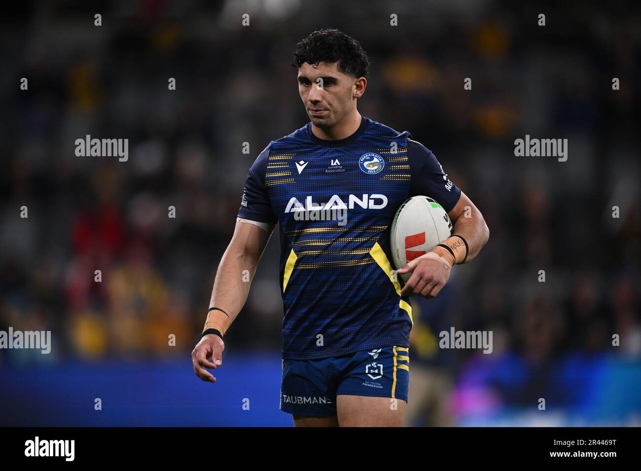 Sydney, Australia. 26th May, 2023. Bailey Simonsson of the Eels during ...