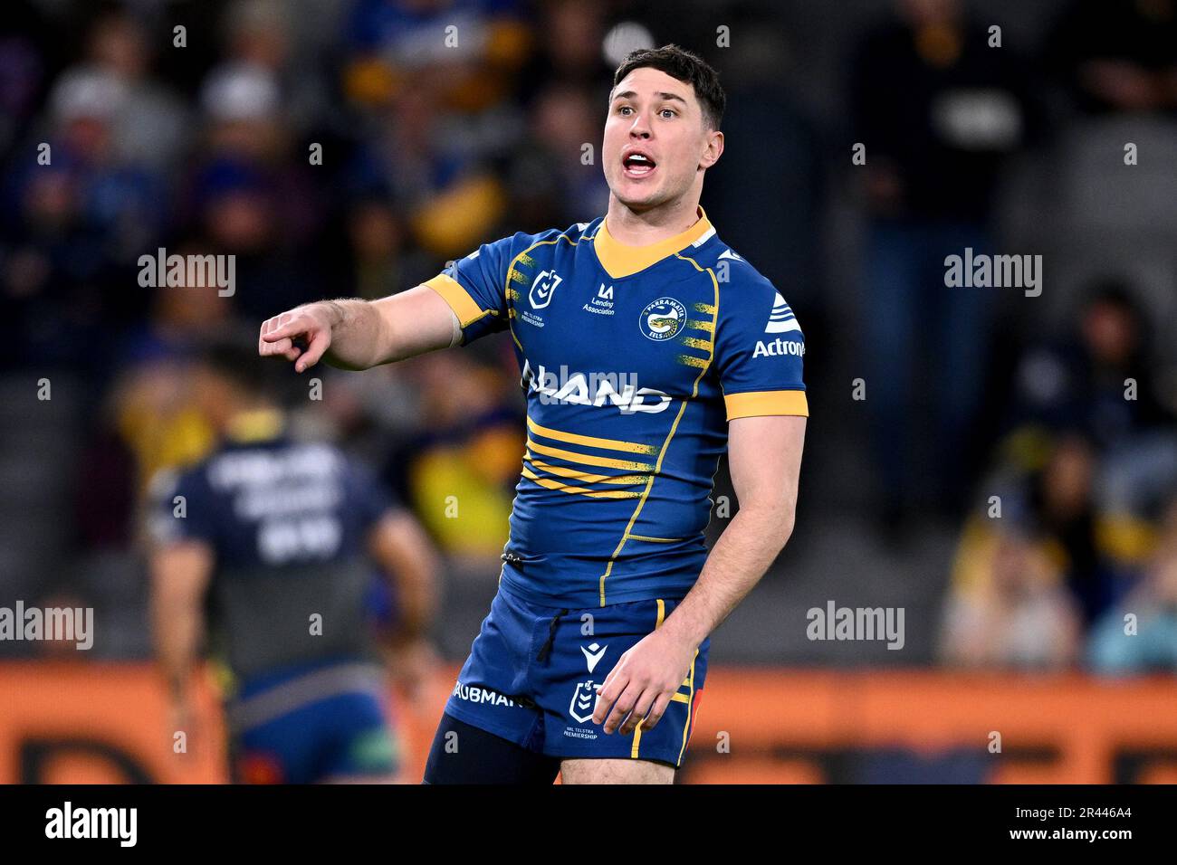 Sydney, Australia. 26th May, 2023. Mitchell Moses of the Eels during ...