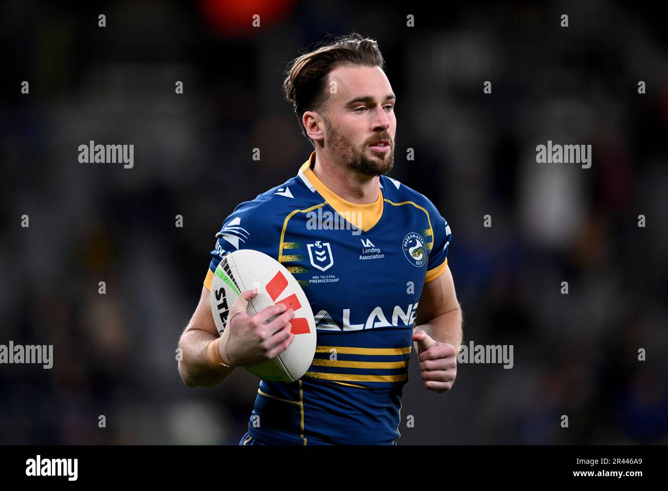 Sydney, Australia. 26th May, 2023. Clint Gutherson of the Eels during ...