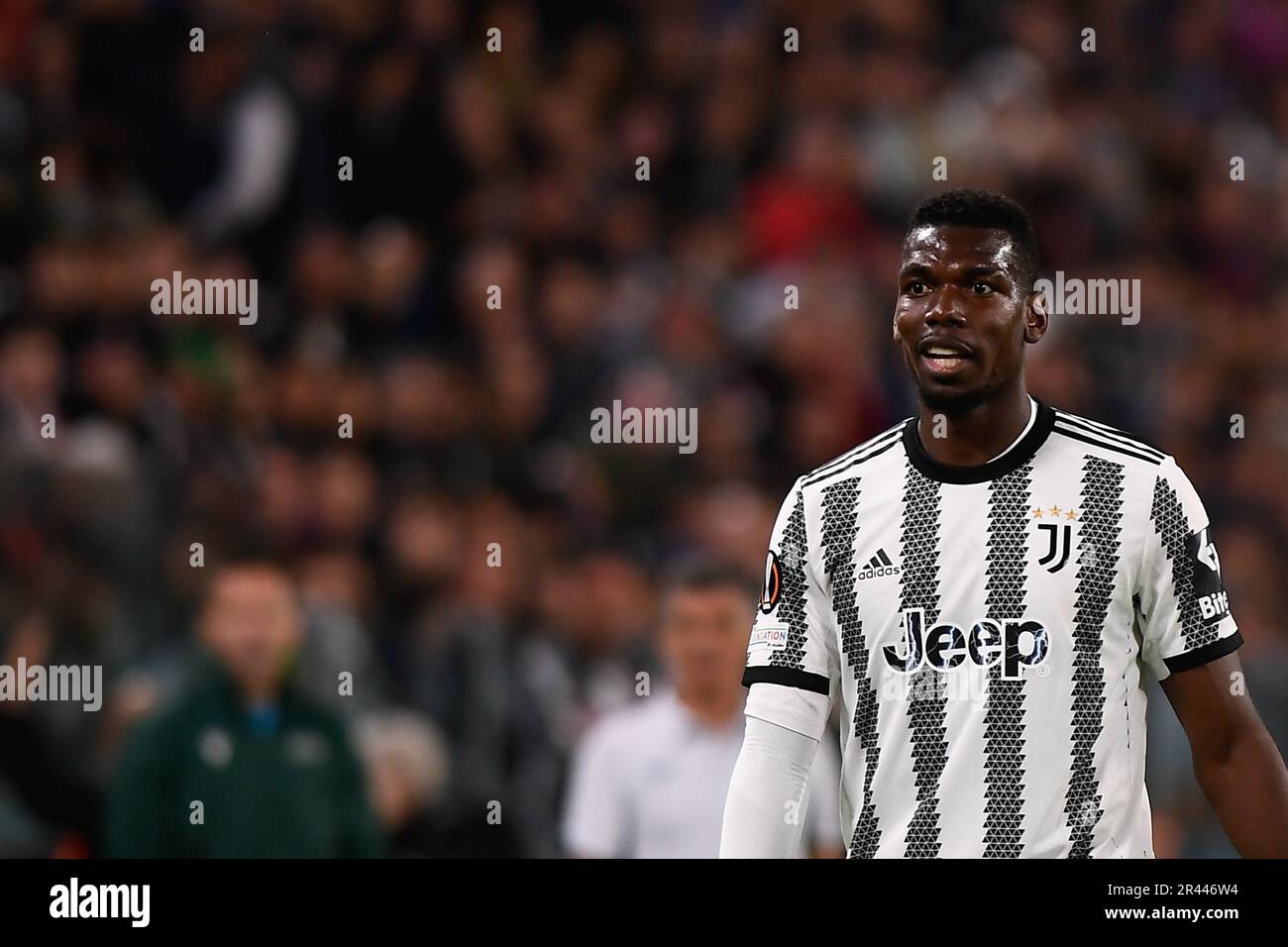 Paul Pogba Juventus During The Uefa Europa League Semi Final First