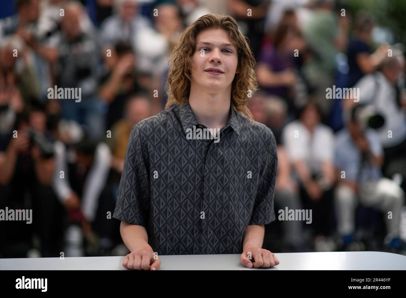 Samuel Kircher poses for photographers at the photo call for the film ...