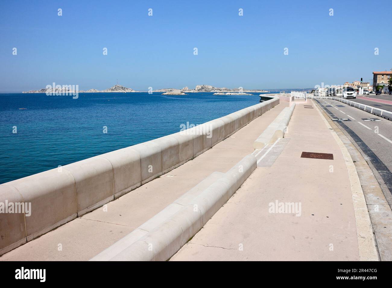 Corniche road marseille hi-res stock photography and images - Alamy