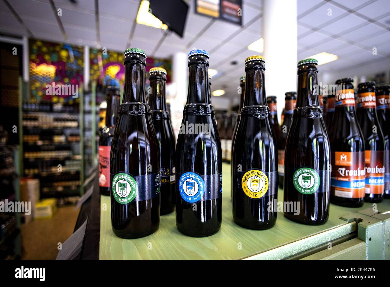 Amsterdam, The Netherlands. May 26, 2023. The Trappist beer ...