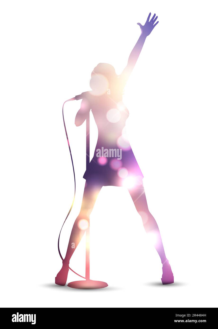 Woman bokeh Cut Out Stock Images & Pictures - Alamy